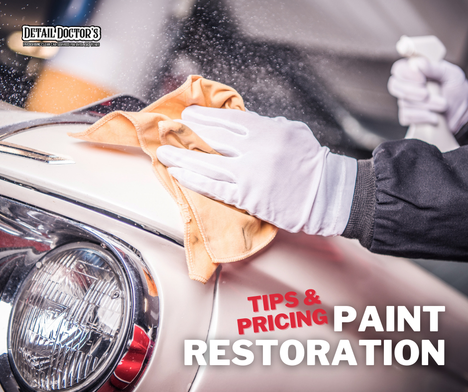 Tips & Pricing For Complete Paint Restoration