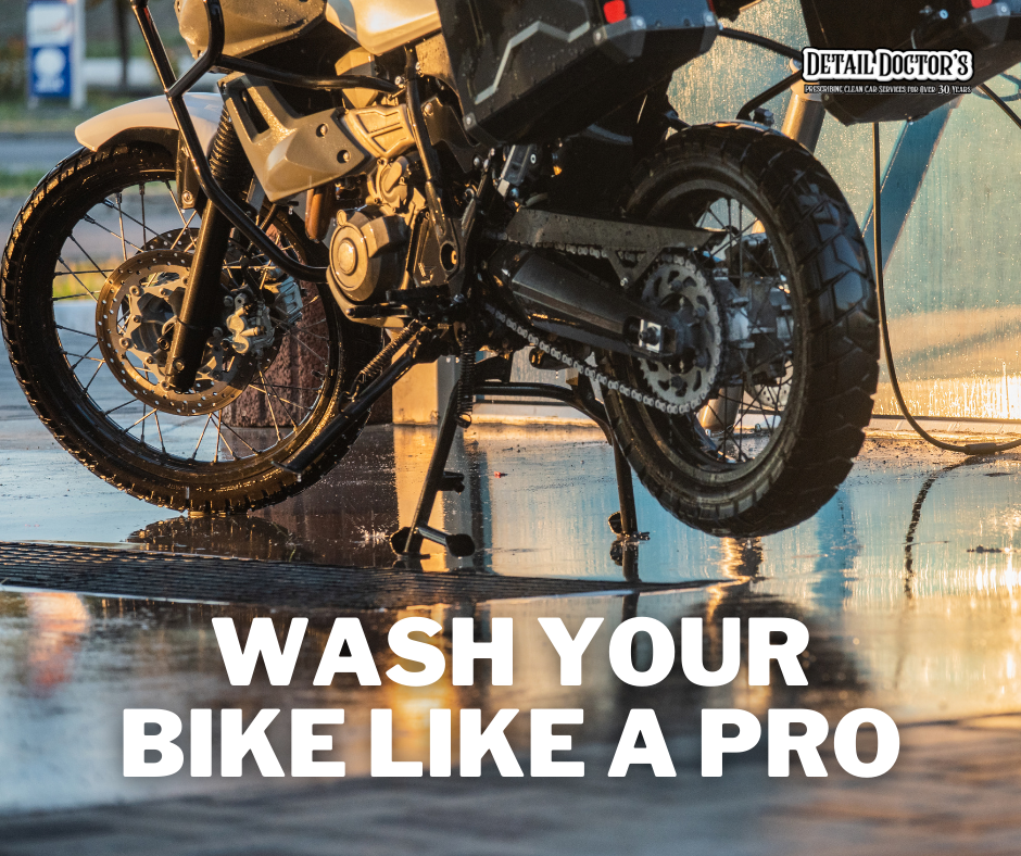How To Wash Your Motorcycle Like An Expert